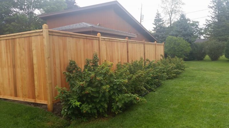Clover Fence Wood Fence Installation Company Waukesha County